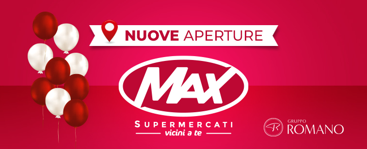 Il Gruppo Romano inaugura un nuovo punto vendita Max Supermercati a ...
